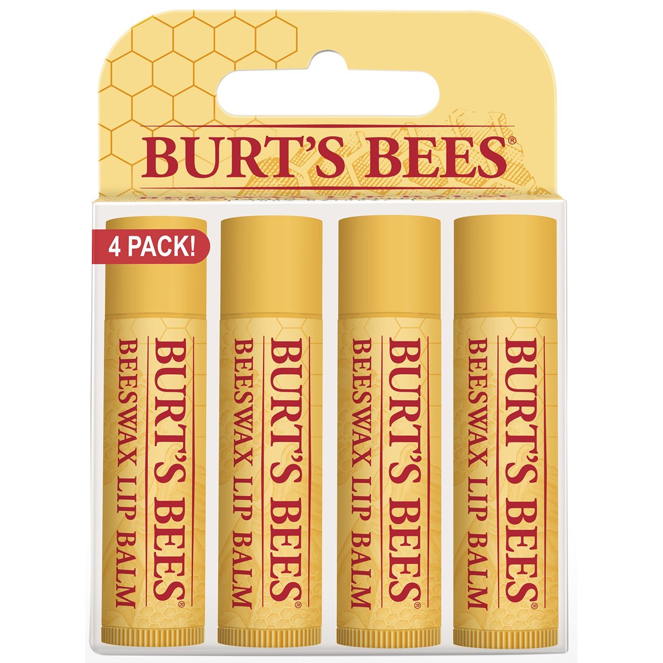 4-PACK BEESWAX LIP BALM | Greener Square 4-PACK BEESWAX LIP BALM | Greener Square