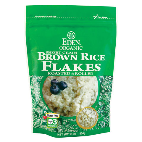 ORGANIC 100% WHOLE GRAIN BROWN RICE FLAKES | Greener Square